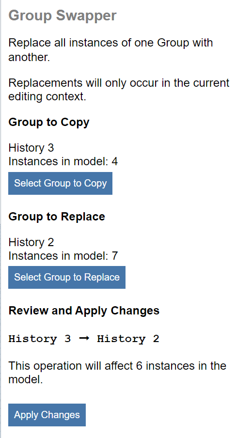 GitHub - FormIt3D/GroupSwapper